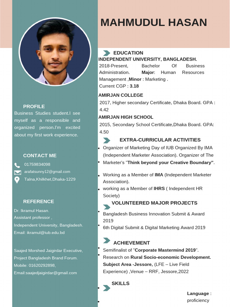 Arafat Resume | PDF