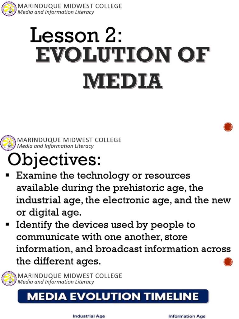 Evolution of Media Overview | PDF | Printing Press | Printing