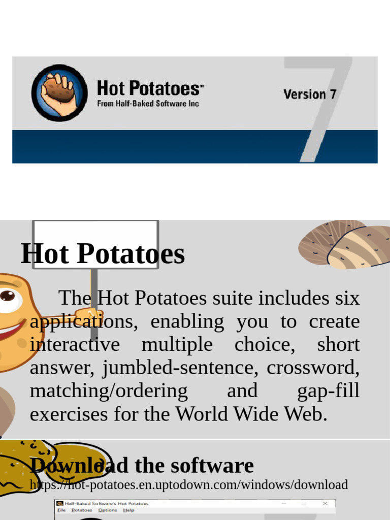 Hot Potatoes | PDF