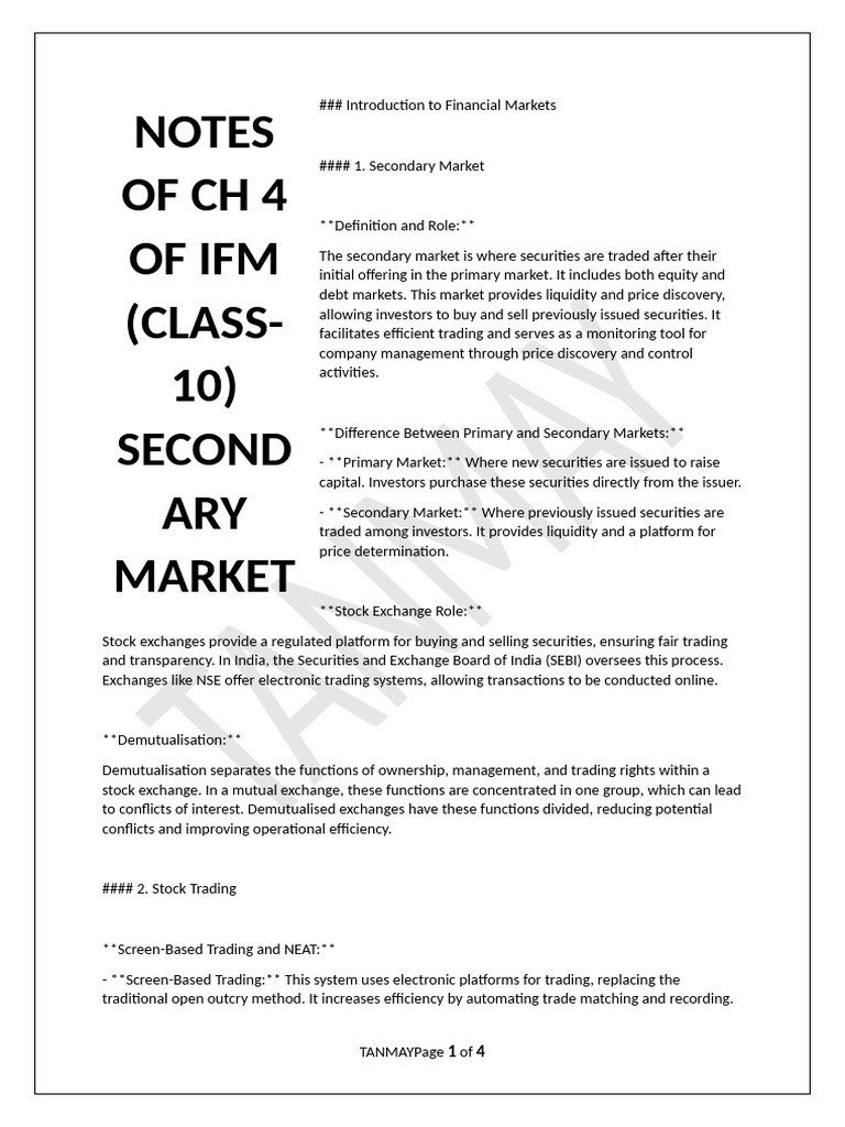 CH 4 Ifm | PDF