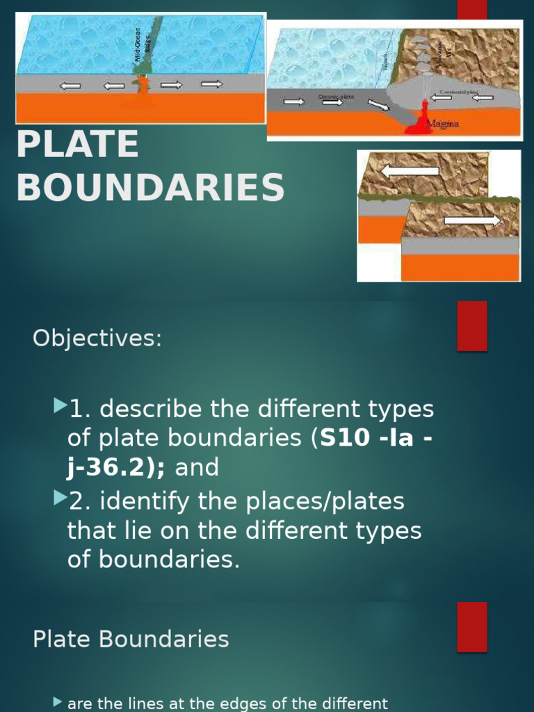 Plate Boundaries | PDF