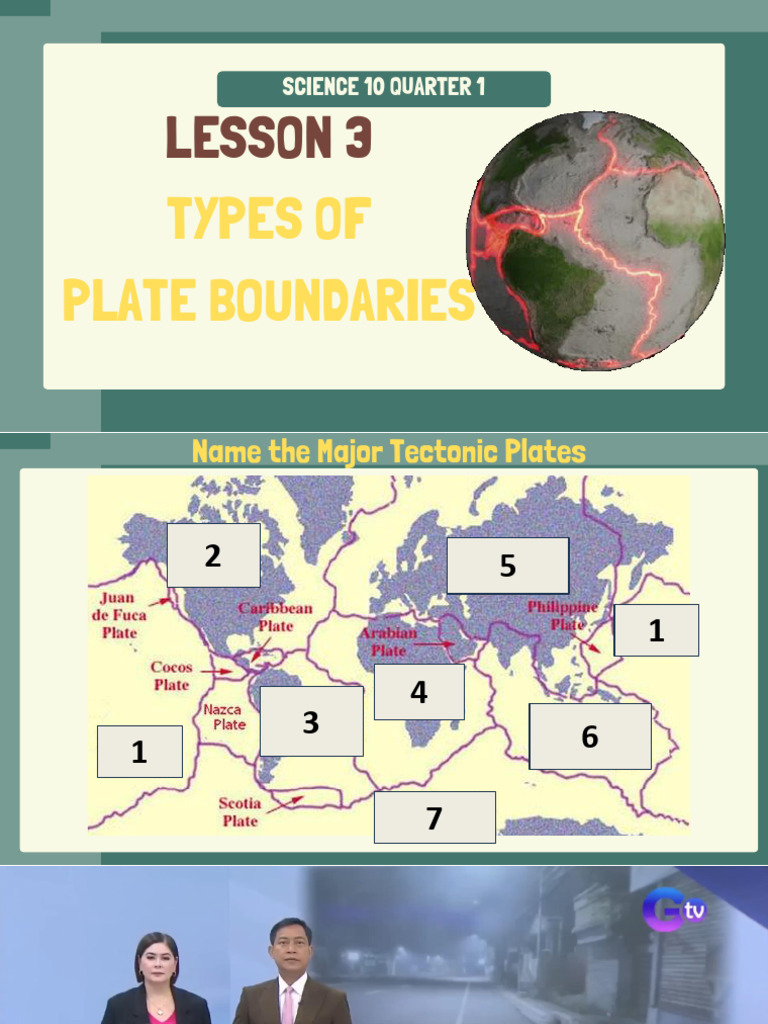 g10 q1 Lesson 3 Plate Boundaries | PDF