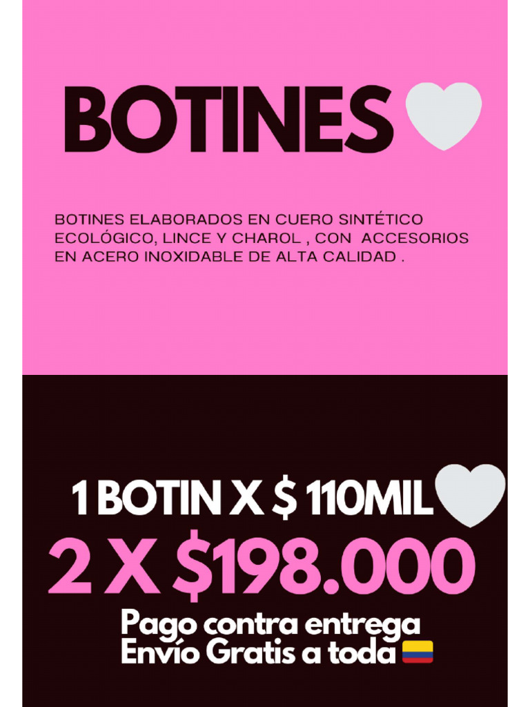Botines Altos | PDF