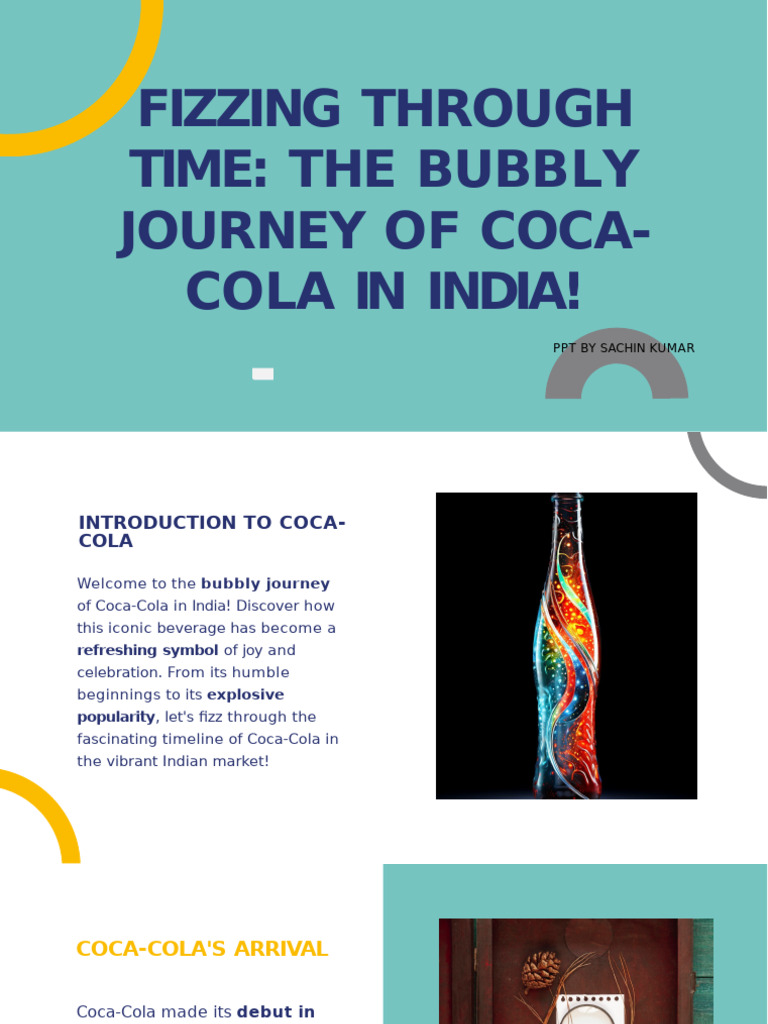 Wepik Fizzing Through Time The Bubbly Journey of Coca Cola in India ...