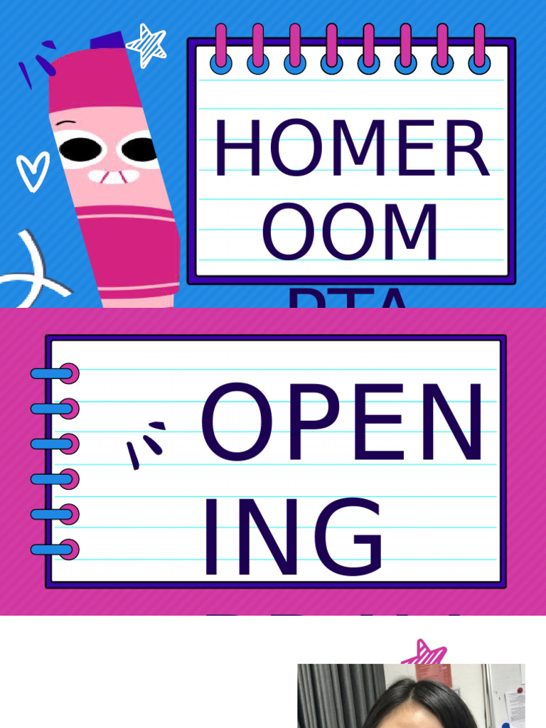 Homeroom Meeting | PDF