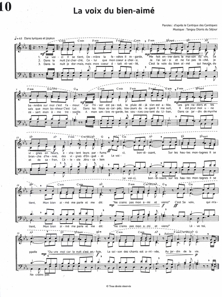 04 La Voix Du Bien-AimeÌ - TDS | PDF