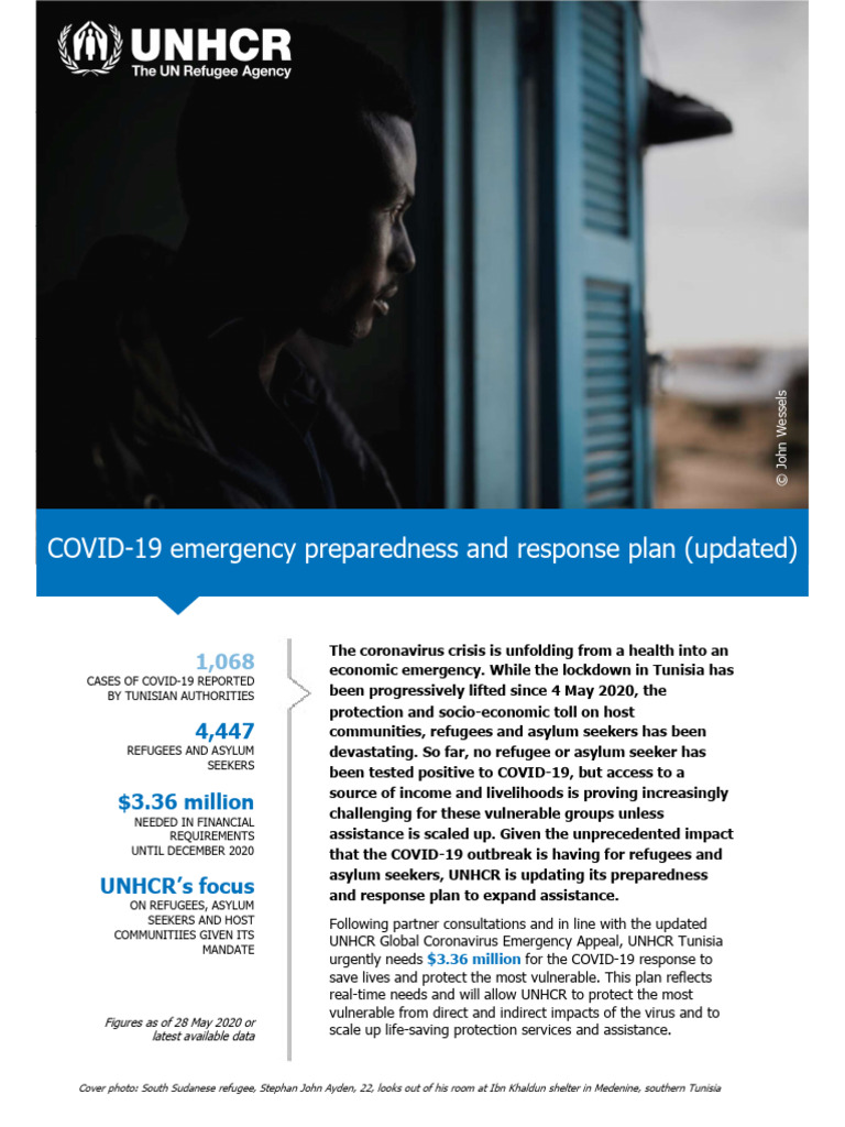 UNHCR Tunisia C-19 Emergency Prepardness and Response Plan (Updated ...