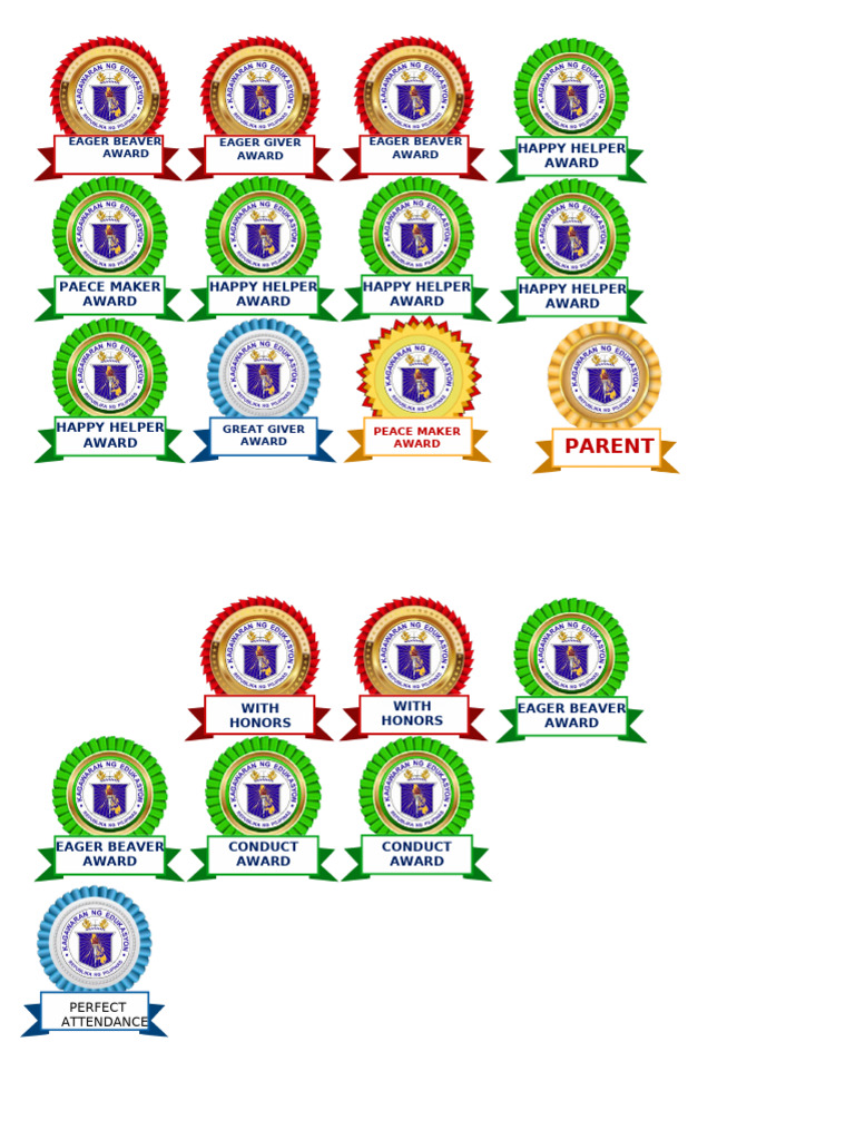 Ribbon Heads EDITABLE | PDF