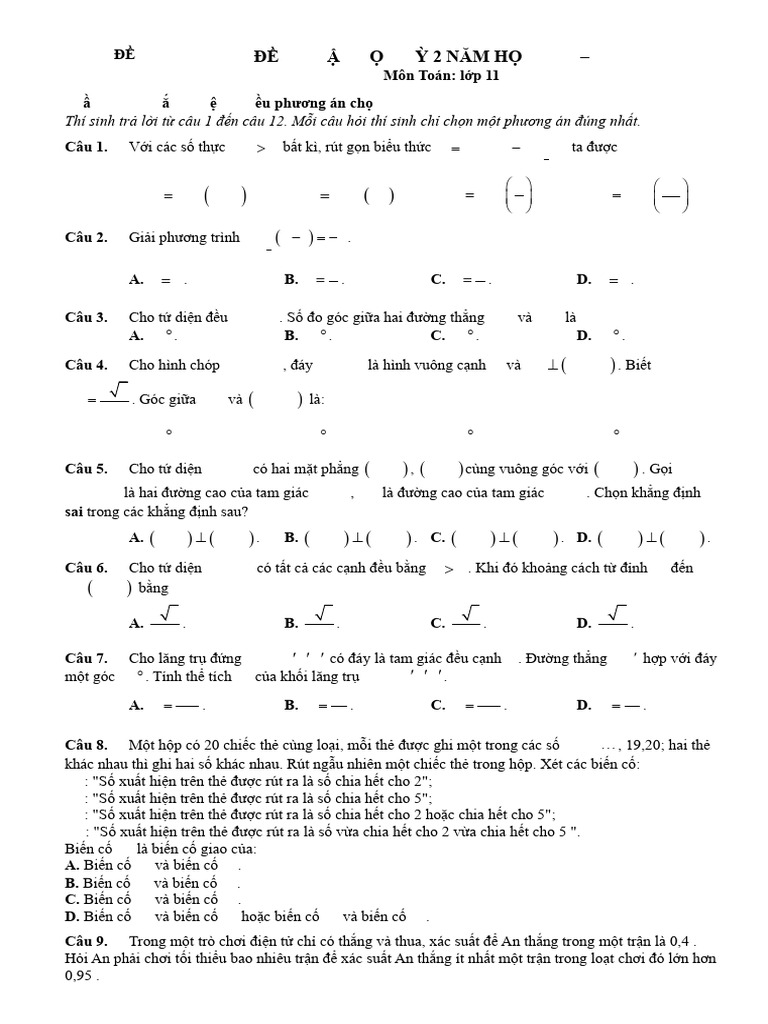 4. ĐỀ BÀI DE 10-ON CK2 | PDF