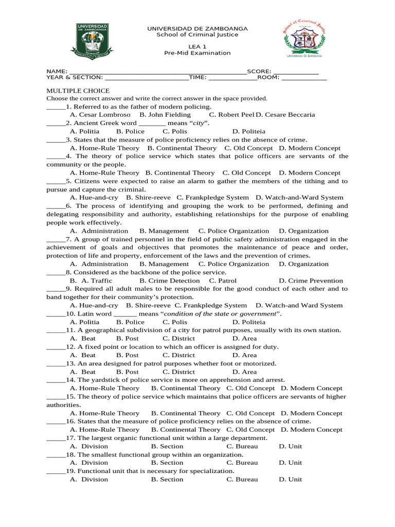 Test Paper Template | PDF