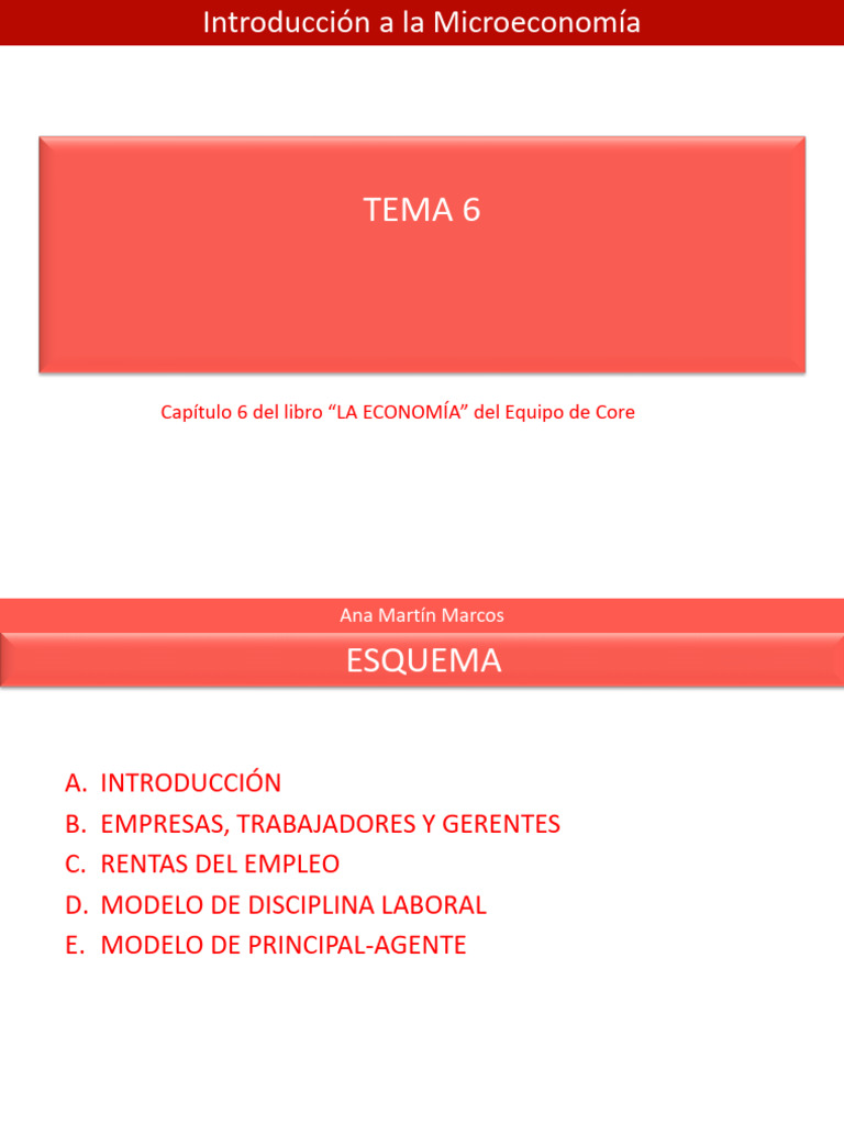 Clase - Tema 6 - Intro A La Micro Uned | PDF
