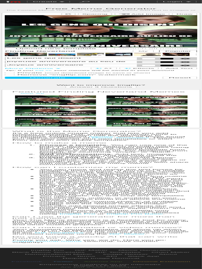 Free Meme Generator - Imgflip | PDF