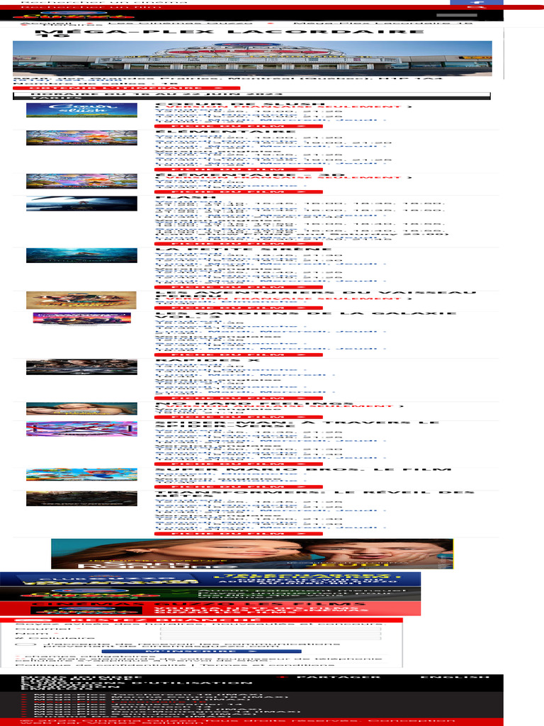 Cinéma Guzzo Méga-Plex Lacordaire 16 À Montréal Guzzo | PDF