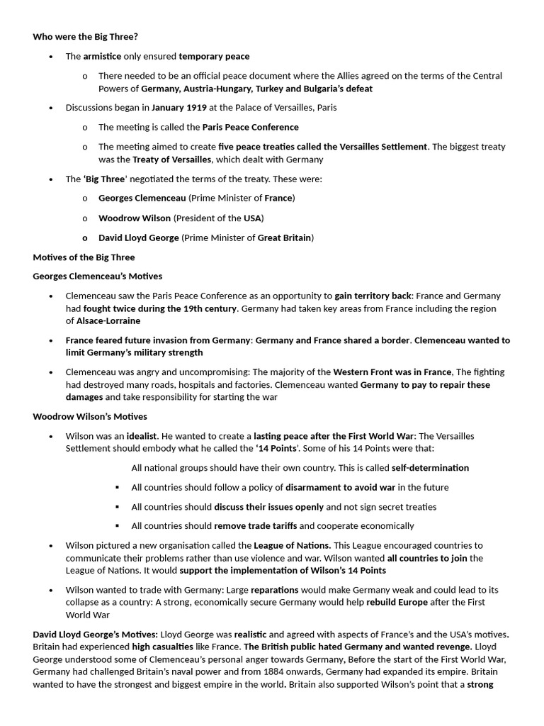 Impact of Ww1 and PPC | PDF