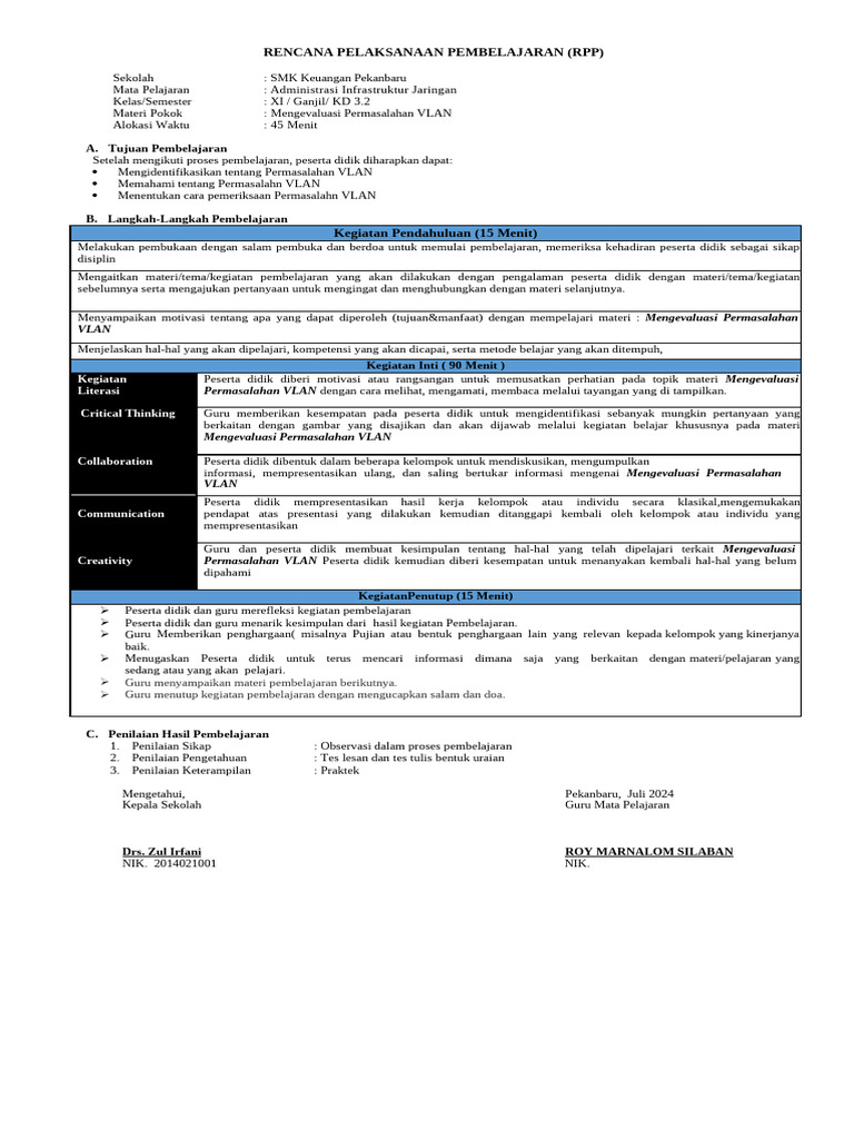 RPP Aij KLS Xi KD 3 - 2 | PDF