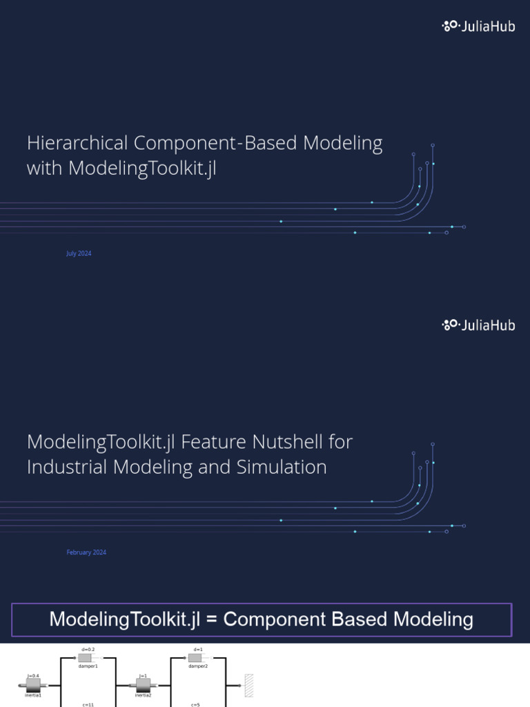 Hierarchical Component Based Modeling With Modelingtoolkit Jl Pdf