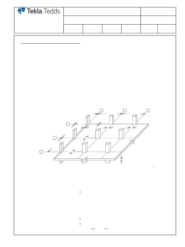 RC Flat Slab Design (BS8110) | PDF