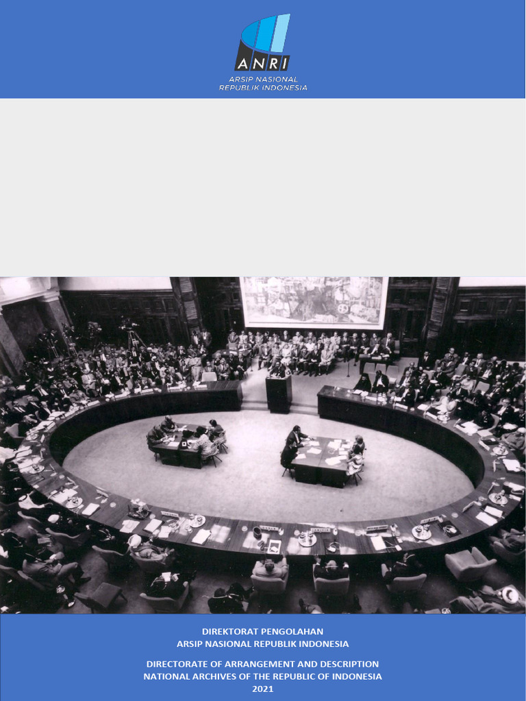 Sumbersumber Arsip Guide Arsip Statis Konferensi Tingkat Tinggi KTT I ...