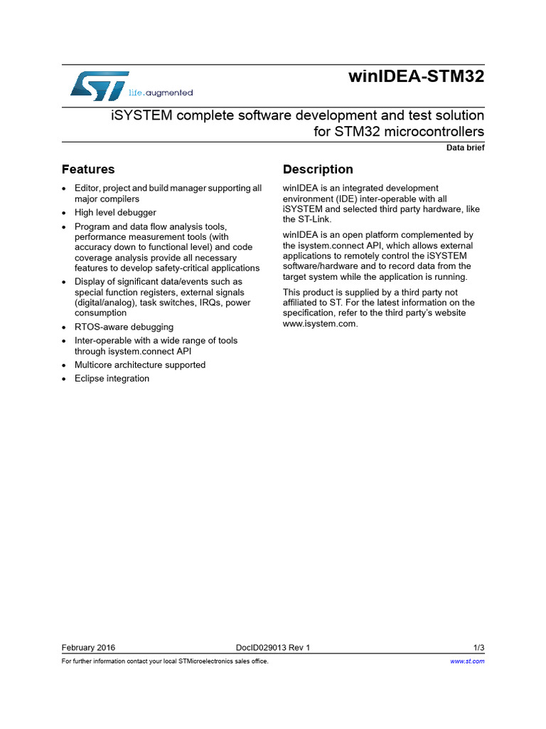 Winidea stm32 | PDF
