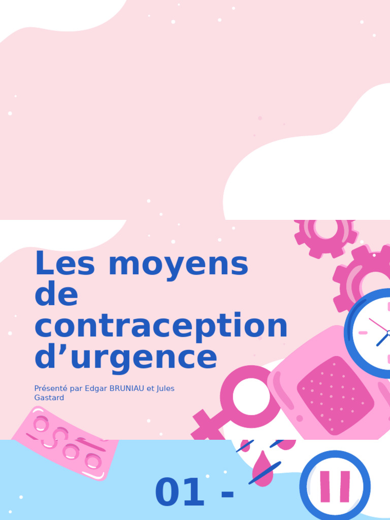 Contraception Exposé SVT | PDF