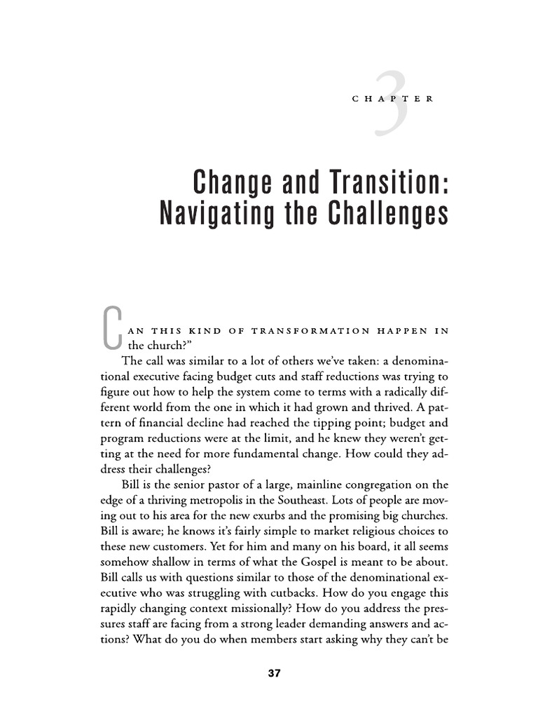 Alan Roxburgh - Chapter 3 | PDF