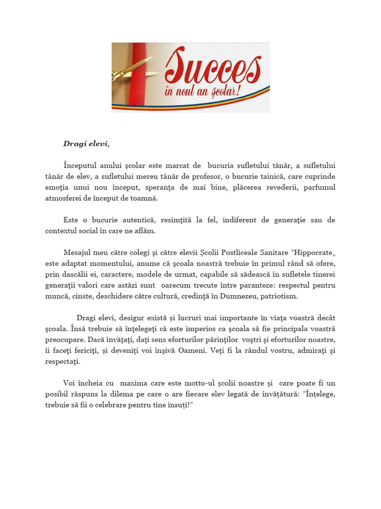 Discurs | PDF