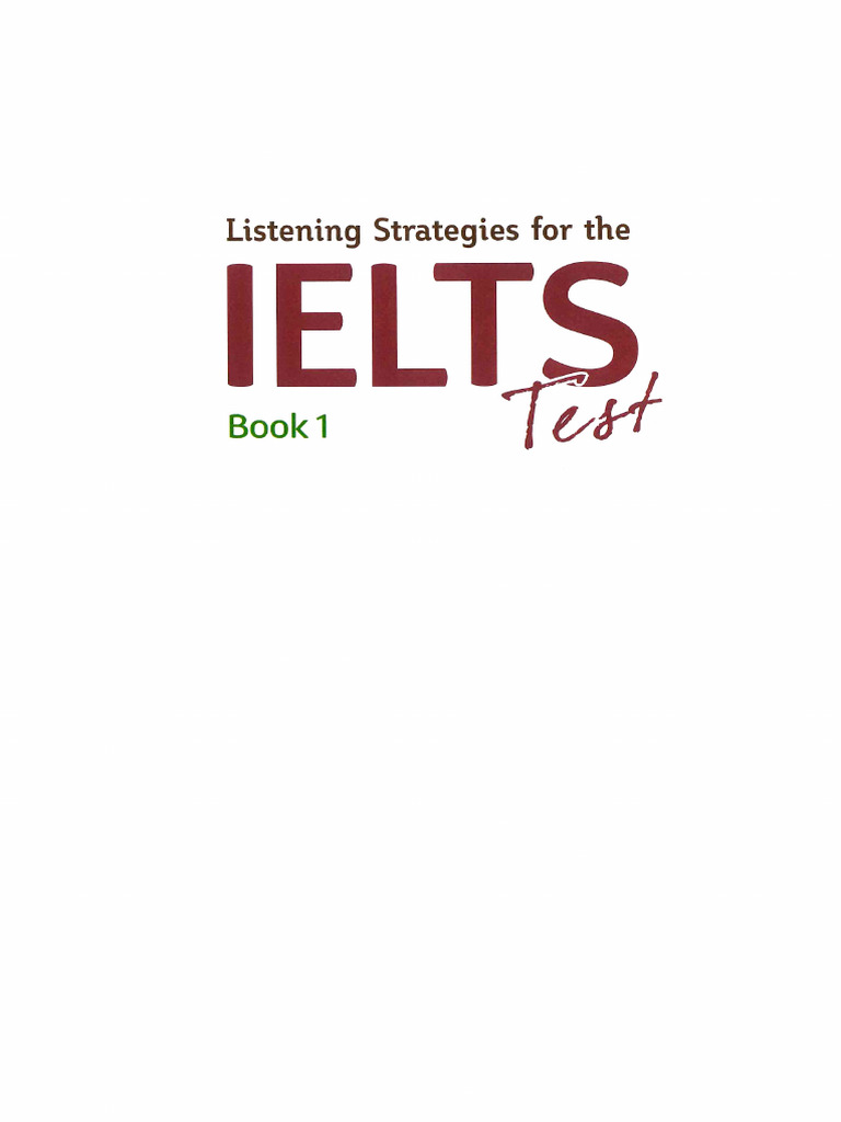 Ielts Test Book1 | PDF