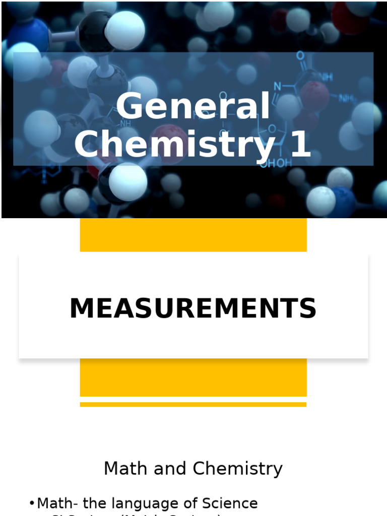 GenCHEM WEEK-1 Measurements Edited | PDF