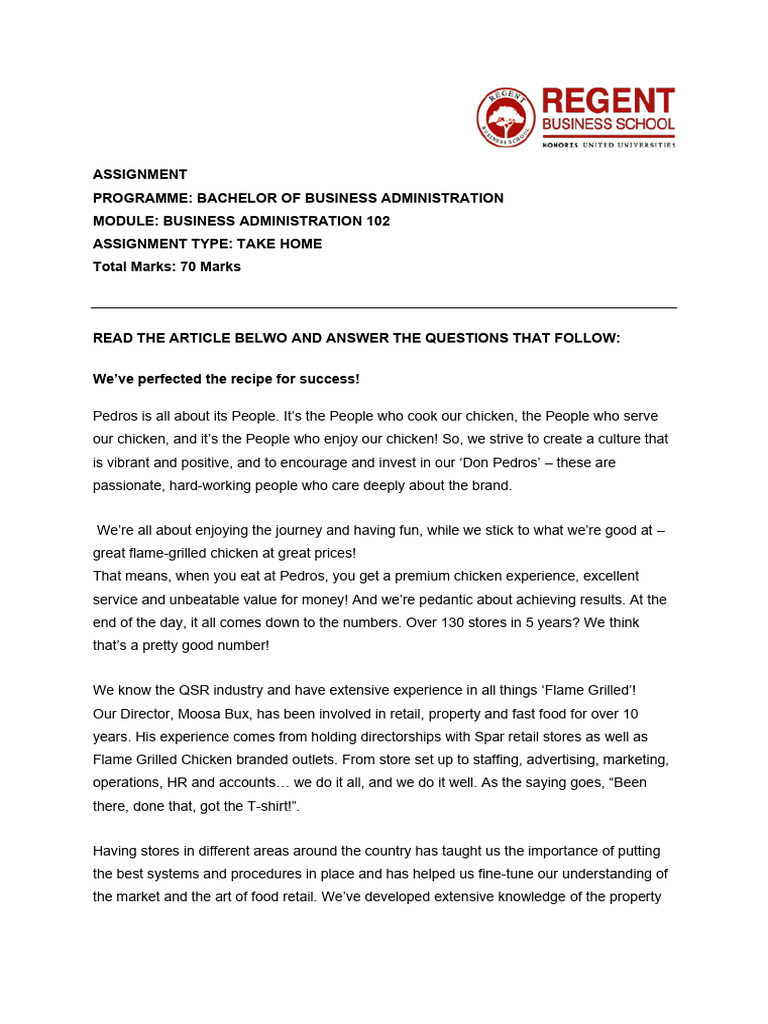 BBA BAD102-AD-15632 Assignment S2 | PDF