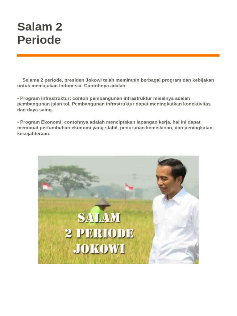 Jokowi | PDF