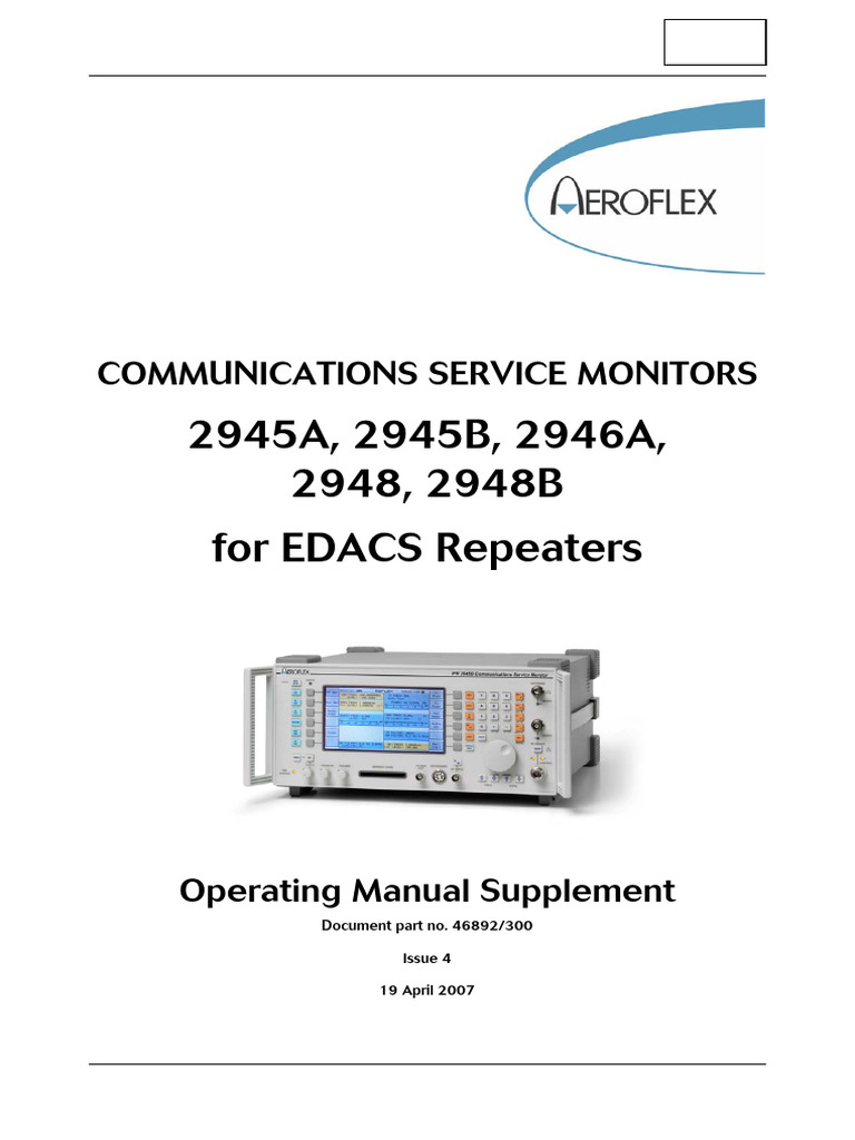 EDACS Repeater | PDF