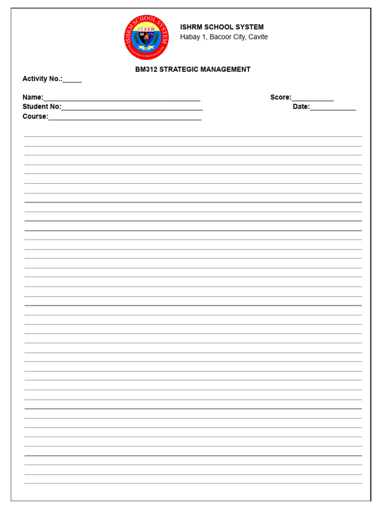 Activity Sheet | PDF