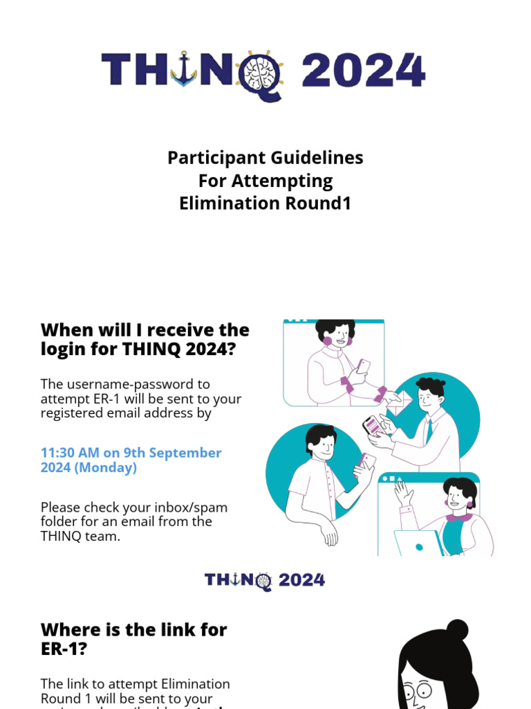 THINQ2024 ER1-Guidelines | PDF