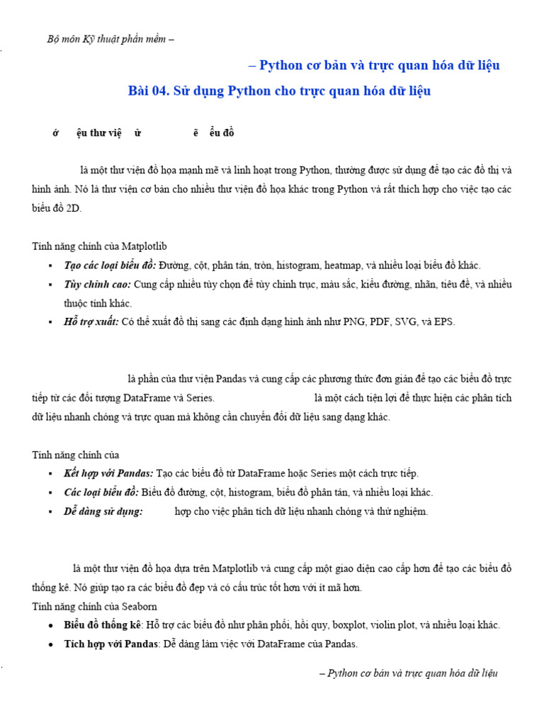 Stem Python And Data Visualization 04 Sử Dụng Python Cho Trực Quan Hóa Dữ Liệu Pdf