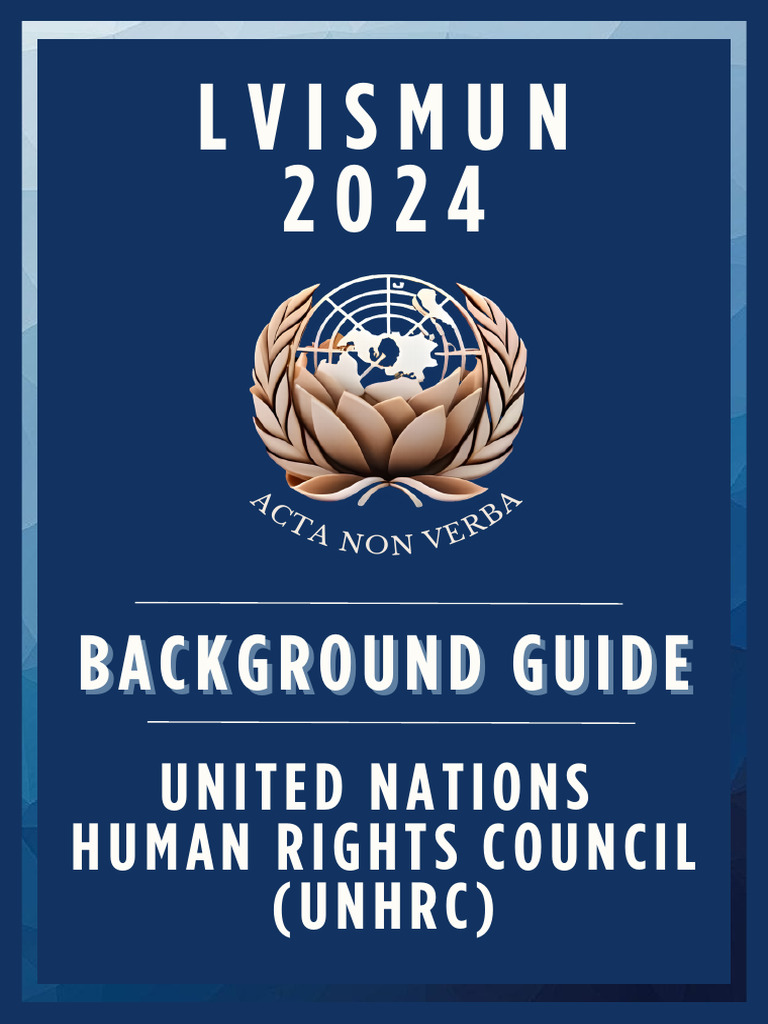 UNHRC Background Guide LVISMUN | PDF