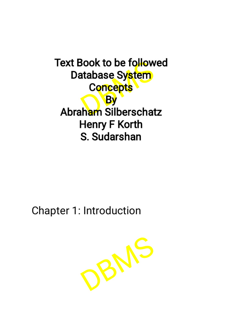 CH 1 Introduction | PDF