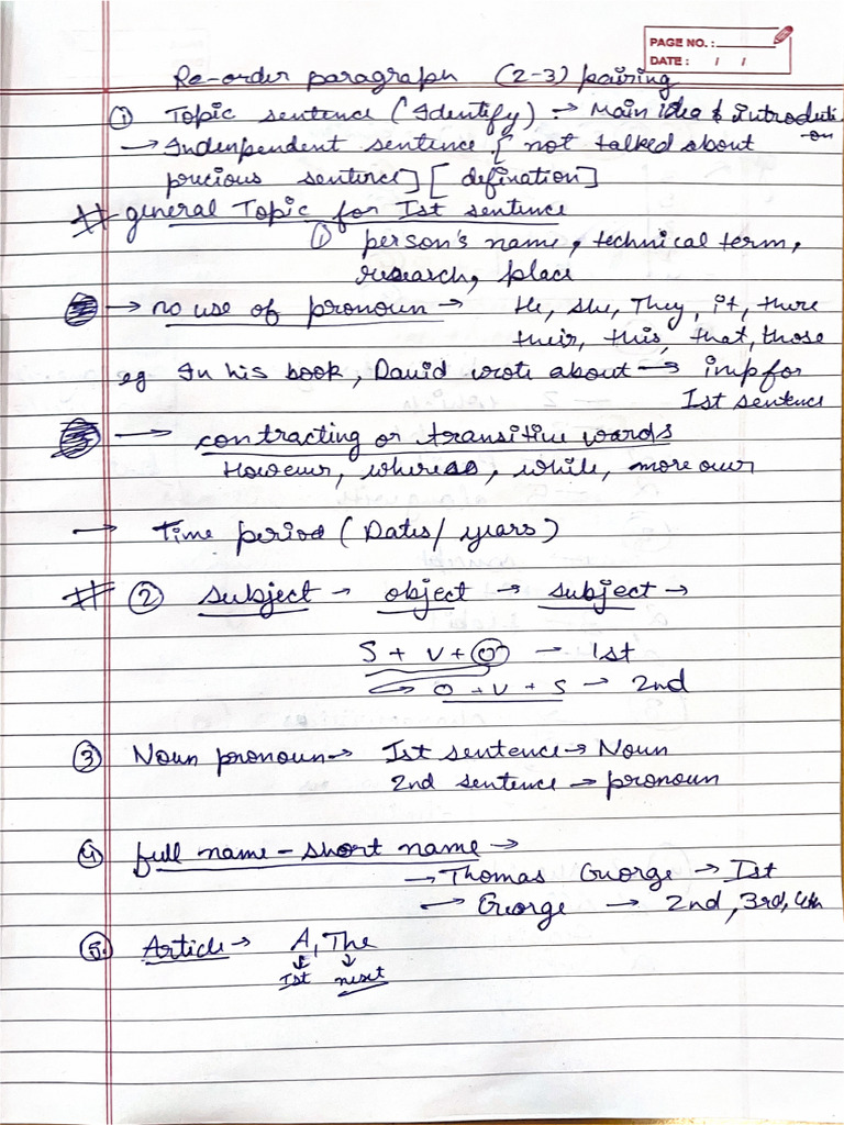 Re Order Format | PDF