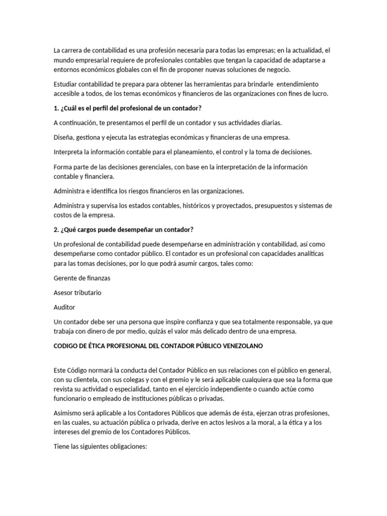 Comisario Contador Auditor | PDF