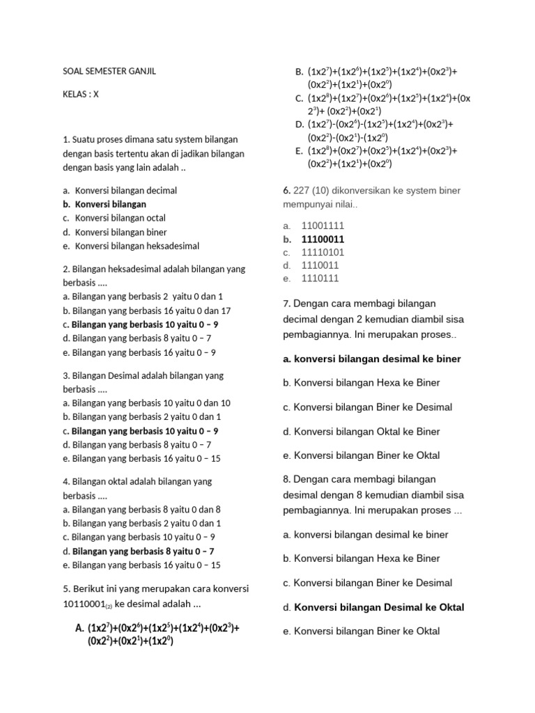 Soal Uas Dasar Program Keahlian 2022 | PDF