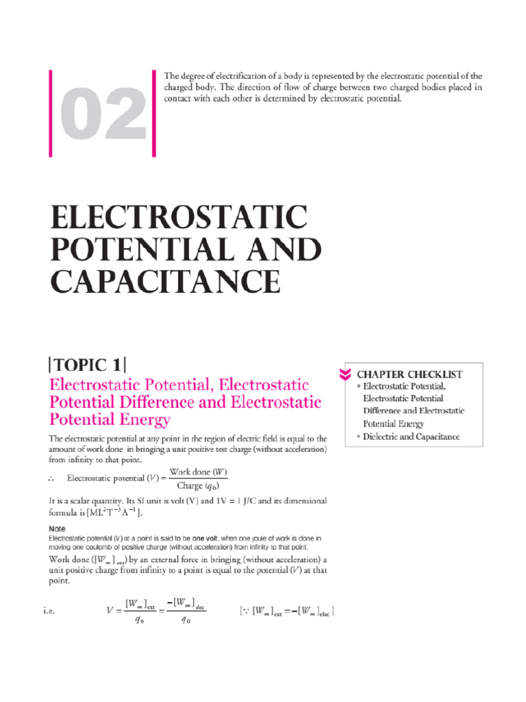 Ch2 Physics 12th | PDF