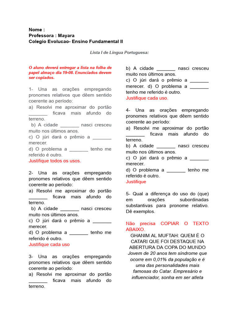 Documento Sem Tã - Tulo | PDF