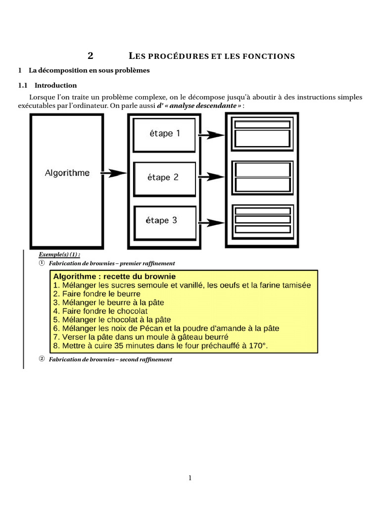 CO CH 2 Procedures Et Fonctions | PDF