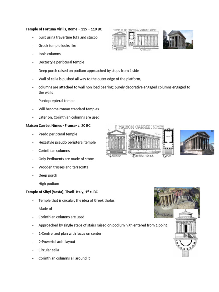 Roman architecture | PDF