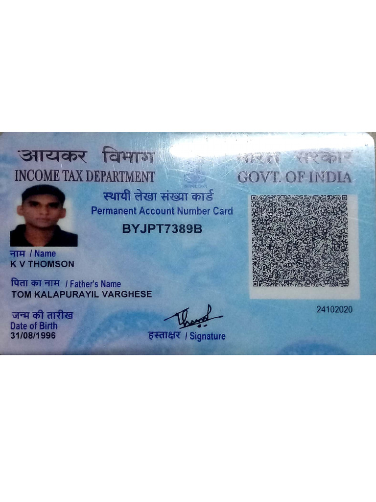 Adhaar and Pan Card | PDF