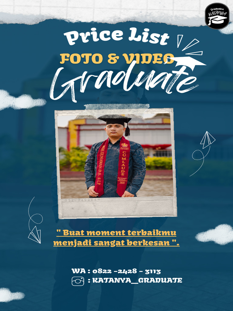 PRICE LIST (Katanya_Graduate) | PDF