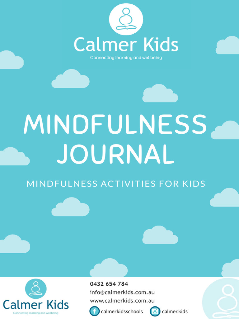 Calmer Kids Mindfulness Journal | PDF
