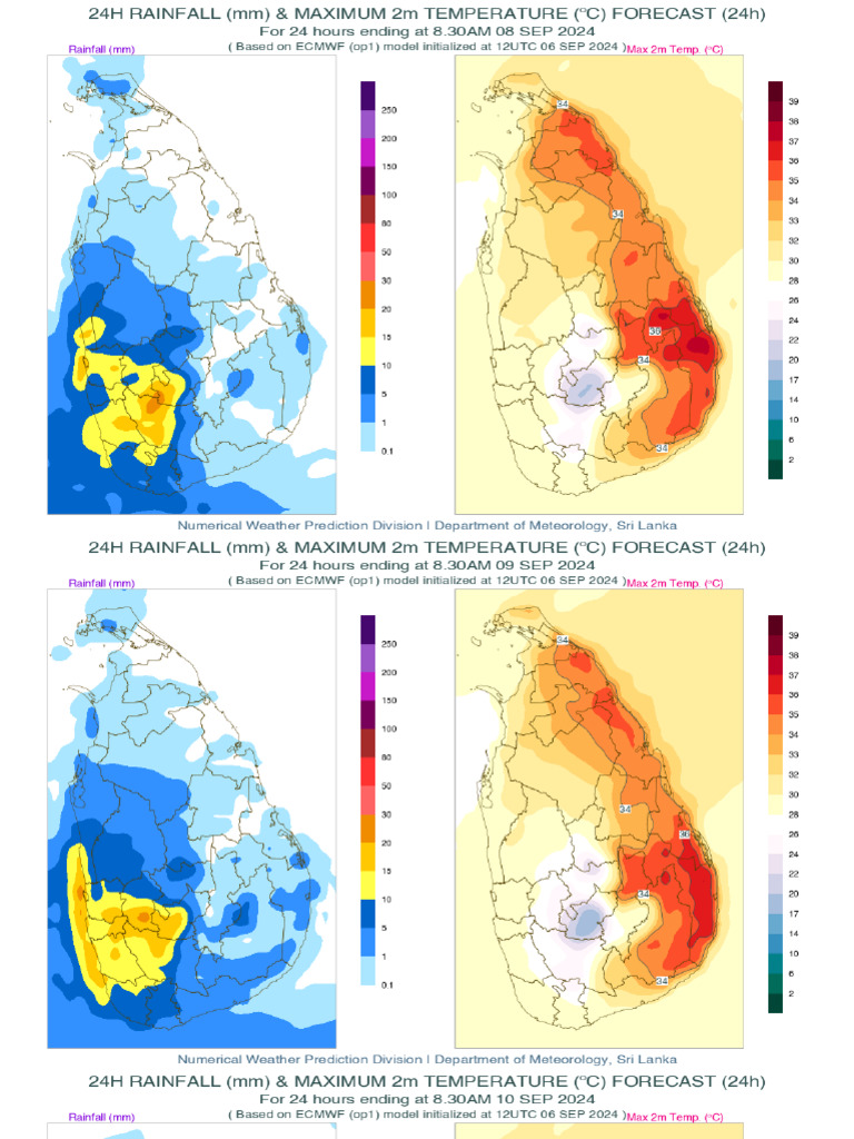 Rainfall Forecasting 20240907 | PDF