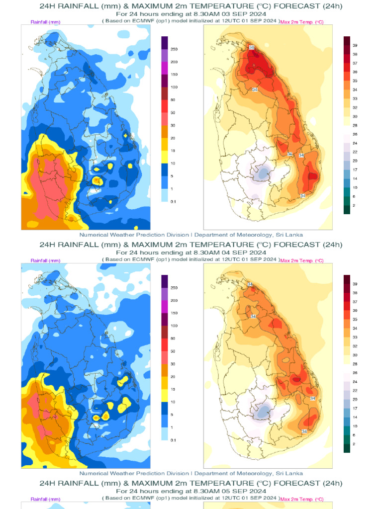 Rainfall Forecasting 20240902 | PDF