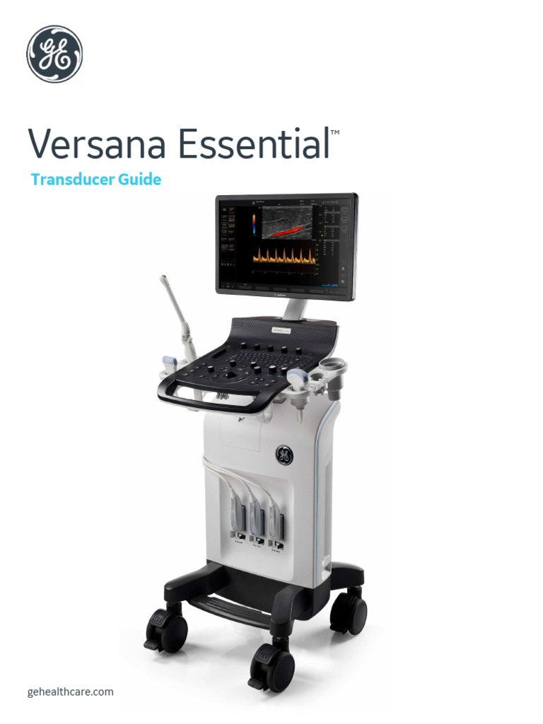 Versana Essential Transducer Guide | PDF | Medical Specialties | Science & Mathematics