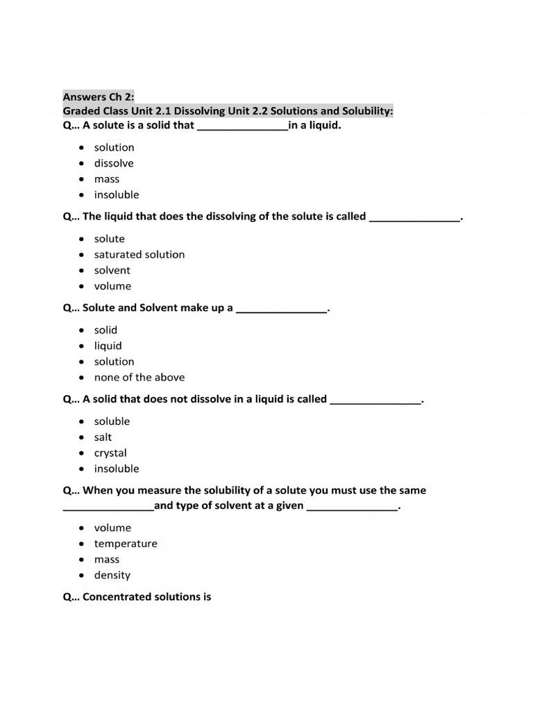 Unit 2 Science for Khidash | PDF